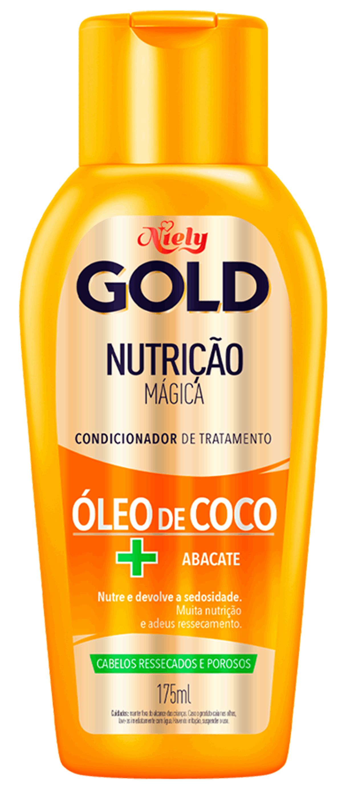 Condicionador Niely Gold Nutrição Mágica 175ml | Fique diva