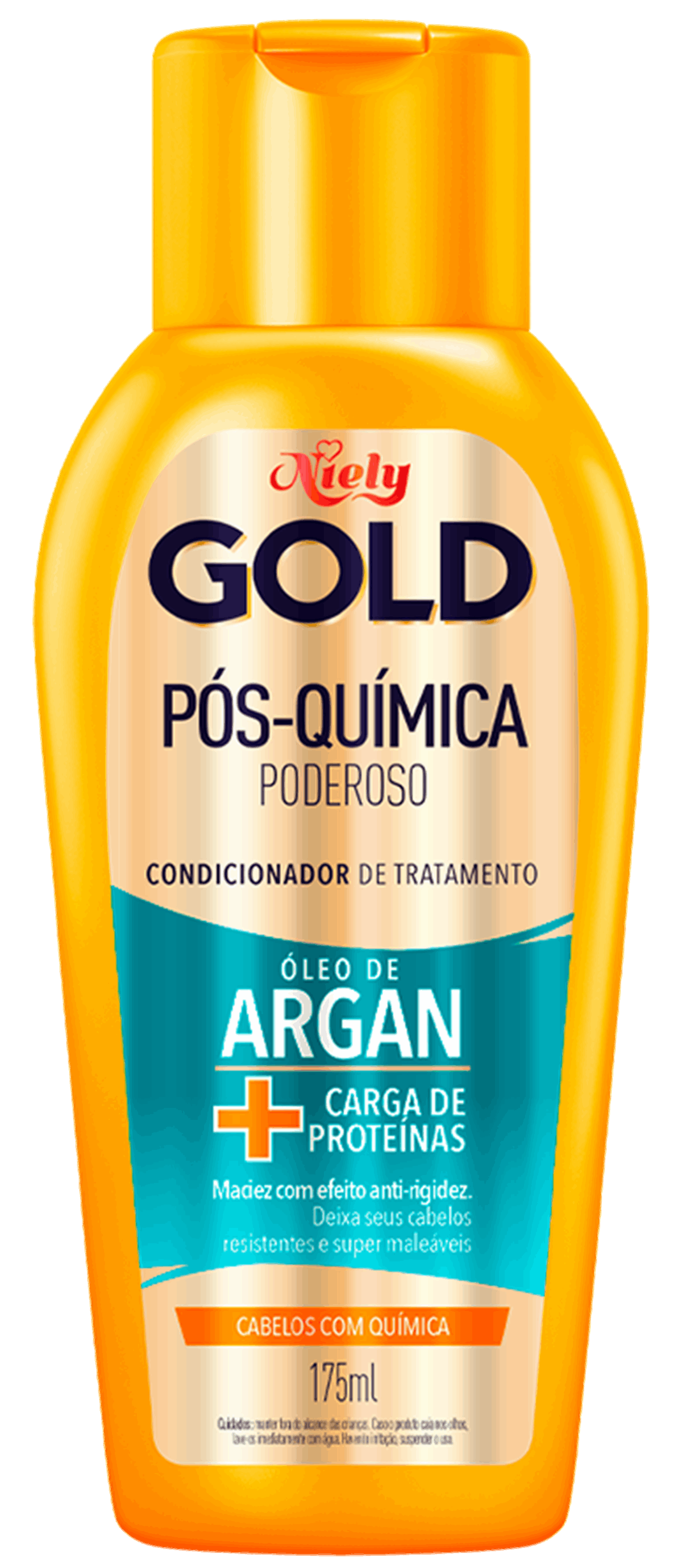 Niely Gold pós-química: condicionador 175ml | Fique Diva