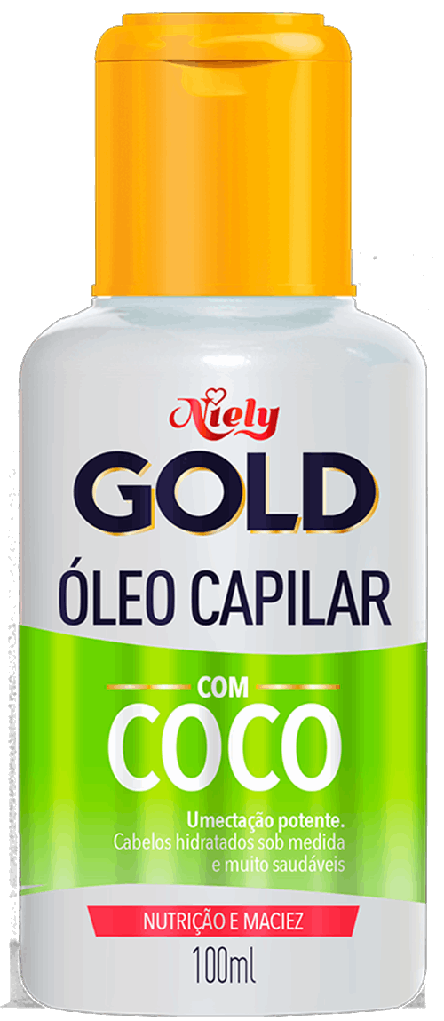 Óleo Capilar com Coco Niely Gold Hidratação Milagrosa 100ml