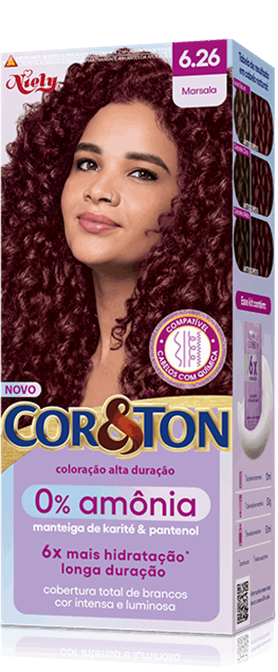 Cor&Ton Zero Amônia: coloração iluminada e suave