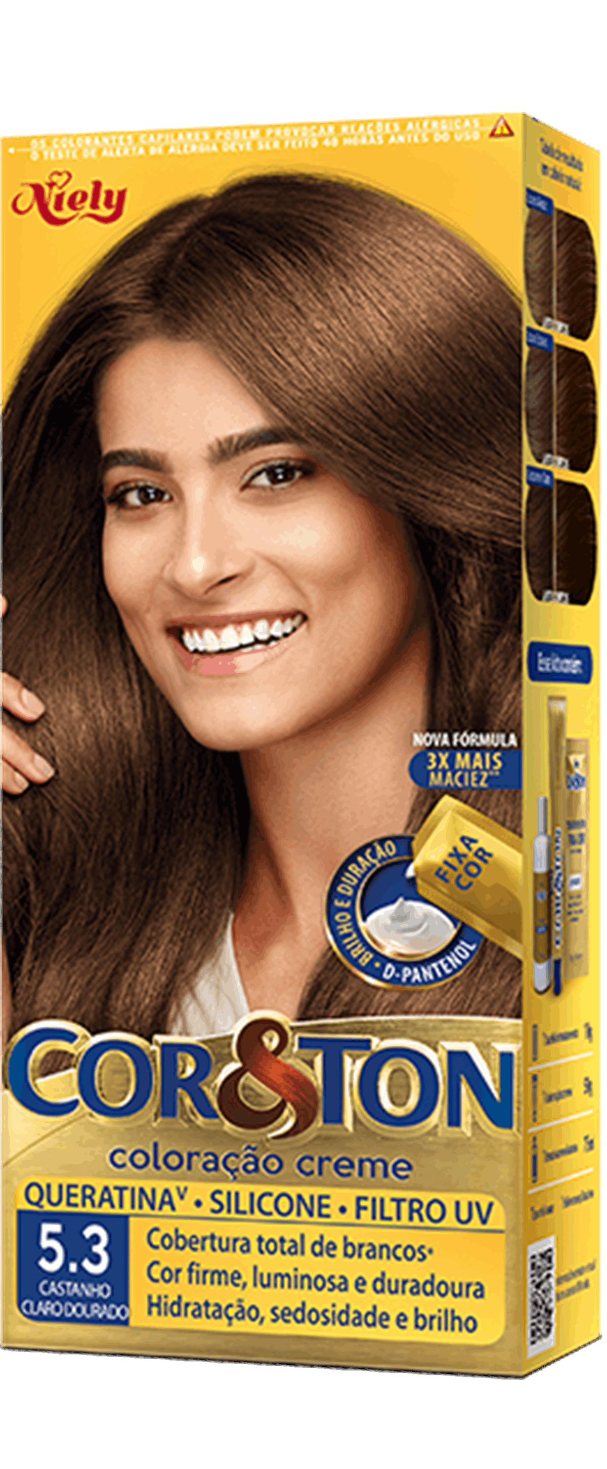 Tabela De Cores De Cabelo Castanho Dourado Claro Coloração Marrom