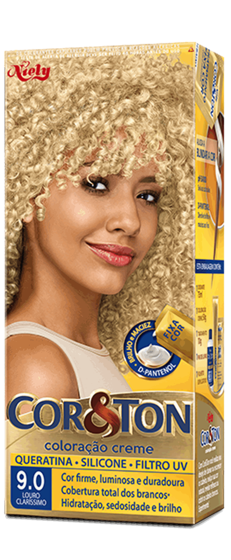 Cor&ton 9.0 louro claríssimo para o seu cabelo | Fique Diva